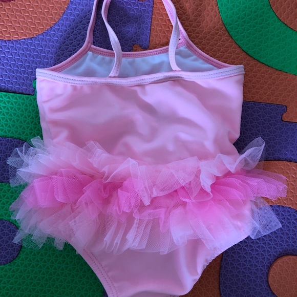 healthtex | Swim | Baby Girl Pink Kitty Tutu Swimsuit | Poshmark
